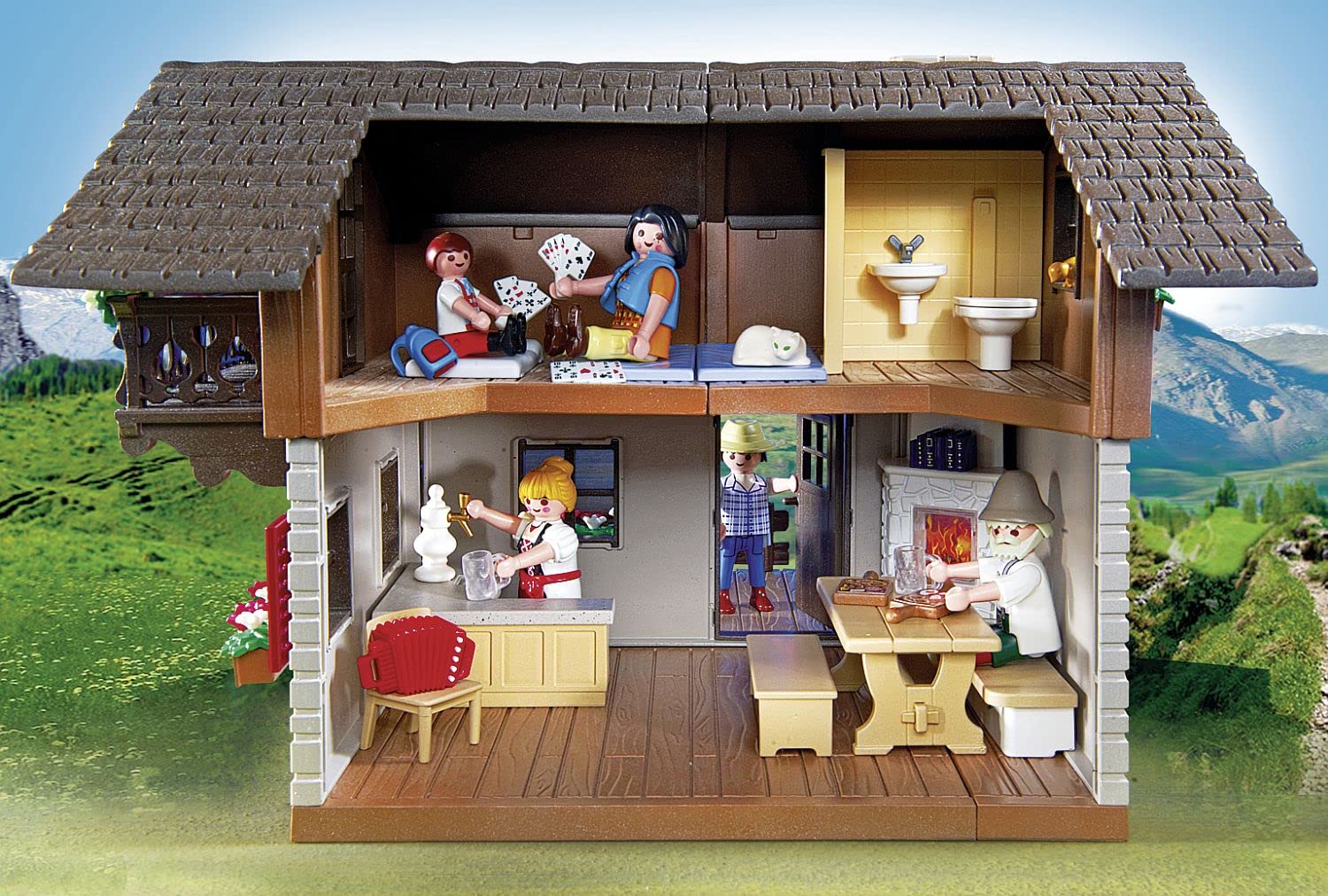 Playmobil 5422 Alpine Lodge Playset