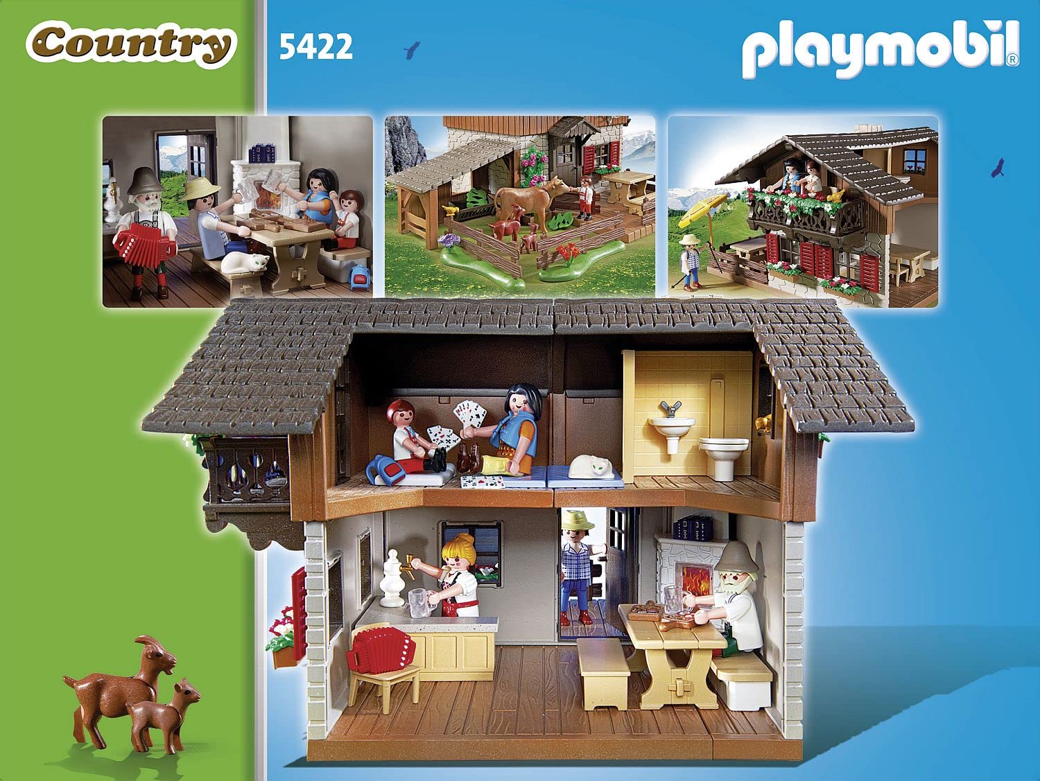 Playmobil 5422 Alpine Lodge Playset