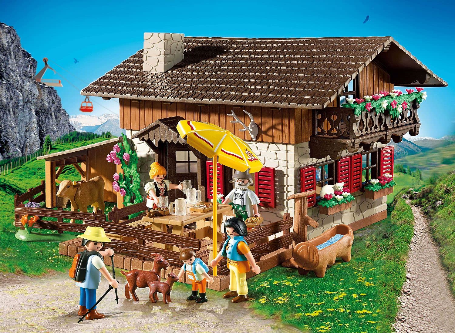 Playmobil 5422 Alpine Lodge Playset