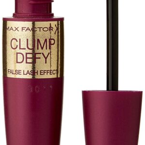 Max Factor Clump Defy Mascara Black for Women, 1 x 13 ml