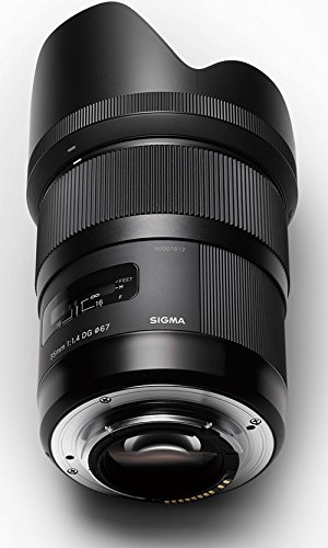 Sigma 35mm F1.4 Art DG HSM Lens for Nikon, Black, 3.7 x 3.03 x 3.03 (340306)