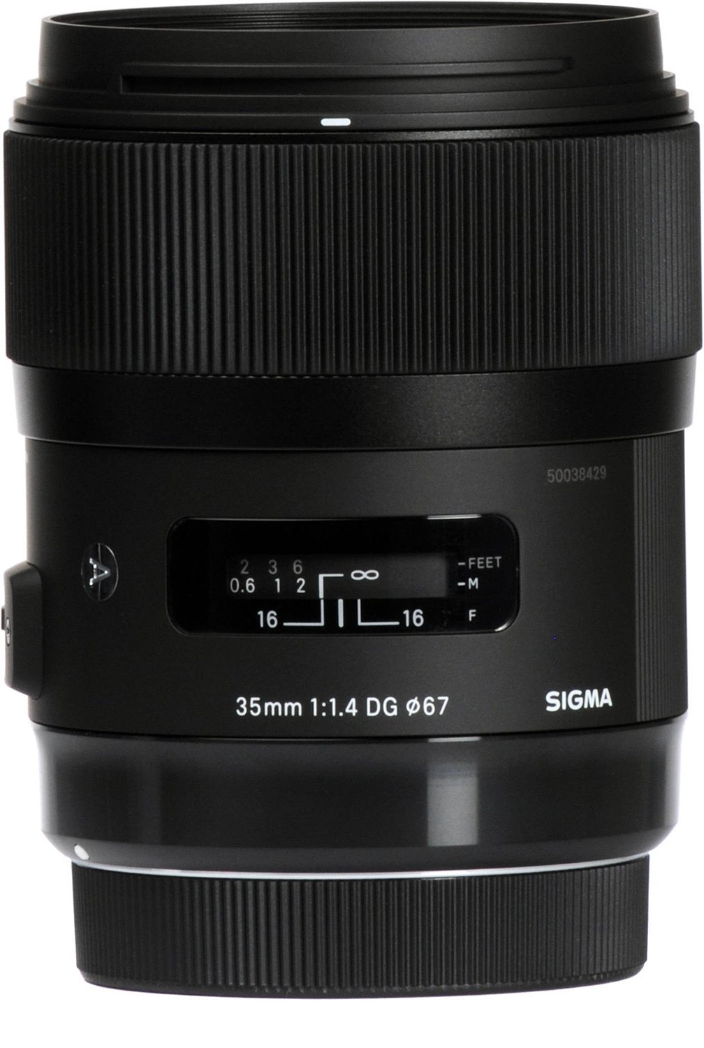 Sigma 35mm F1.4 Art DG HSM Lens for Nikon, Black, 3.7 x 3.03 x 3.03 (340306)