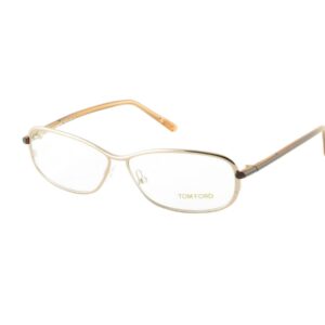 TOM FORD FT5161-072 METAL EYEGLASS FRAMES GOLD 58MM, 58 mm