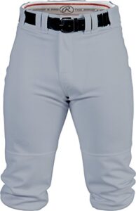 rawlings boys pocket baseball-pants, grey, large us, yp150k