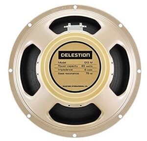 celestion g12m-65 creamback 12-inch 8-ohm 65-watt guitar speaker