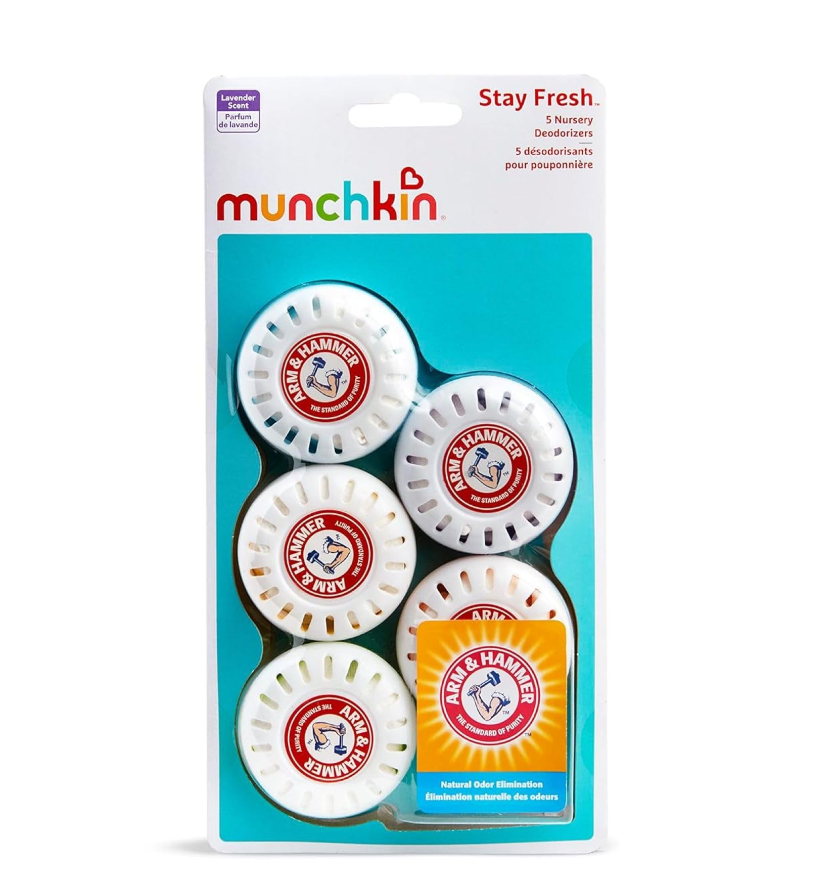 Munchkin Arm and Hammer Nursery Fresheners, Lavender or Citrus