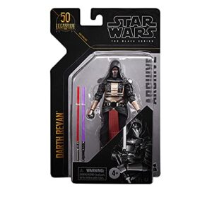 STAR WARS The Black Series Archive Collection Darth Revan 6-Inch-Scale Legends Lucasfilm 50th Anniversary Figure for Ages 4 and Up