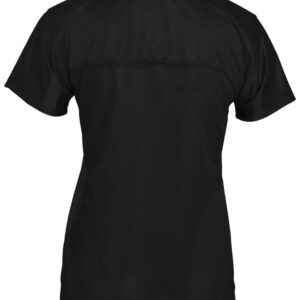 Augusta Sportswear Women's Standard Junior Fit Replica Football Tee, Black, Small