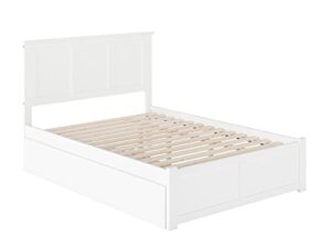 afi madison platform bed with footboard & trundle