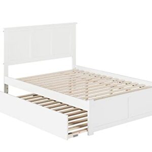 AFI Madison Platform Bed with Footboard & Trundle