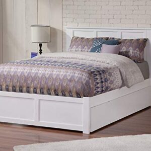 AFI Madison Platform Bed with Footboard & Trundle