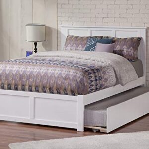 AFI Madison Platform Bed with Footboard & Trundle