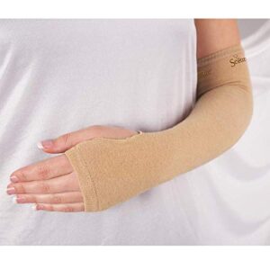 SecureSleeves (One Pair) ARMS-MB Elderly Skin Protector Sleeves for Arms & Wrists - Geri Arm Sleeve Protects Sensitive Thin Skin from Tear Bruise & Sun Exposure - Medium: 15.5"-16" x 3.5"