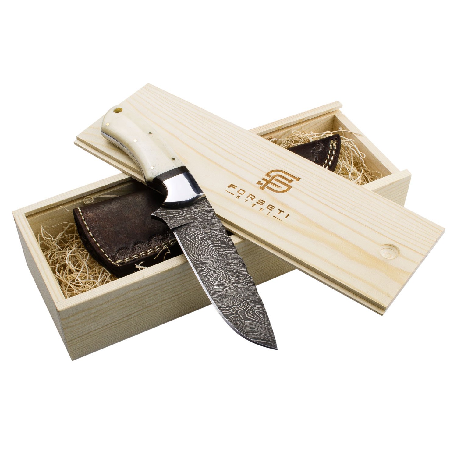 Forseti Steel Sir Edmund Damascus Steel Knife