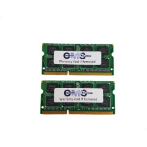 cms 8gb (2x4gb) ddr3 8500 1066mhz non ecc sodimm memory ram upgrade compatible with apple® macbook core 2 duo 2.26 13" (uni/late 2009) - a35