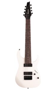 ibanez rg8 8-string electric guitar (white)