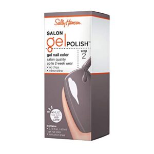 sally hansen salon pro gel, commander in chic, 0.25 fluid ounce