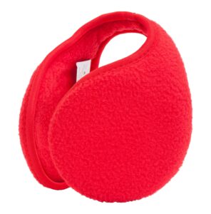 gravity trading thermal winterwear ear muffs - red