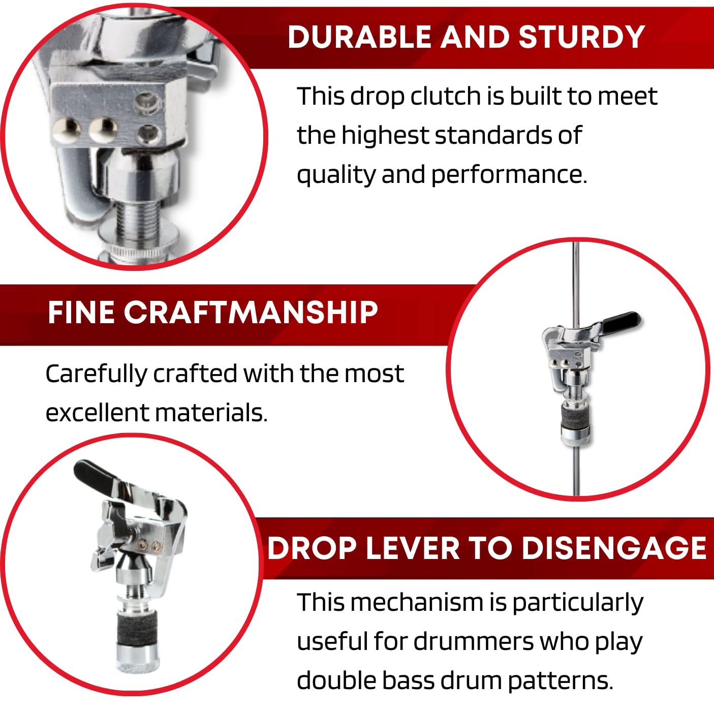 Gibraltar SC-QRHHDC Quick Release Hi Hat Drop Clutch