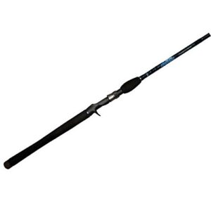 dobyns rods champion xp series 7’9'' casting bass fishing rod dc795sb med-heavy fast action | modulus graphite blank w/kevlar wrapping | baitcasting | swimbaits | line 15-30lb lure 1-5oz,black