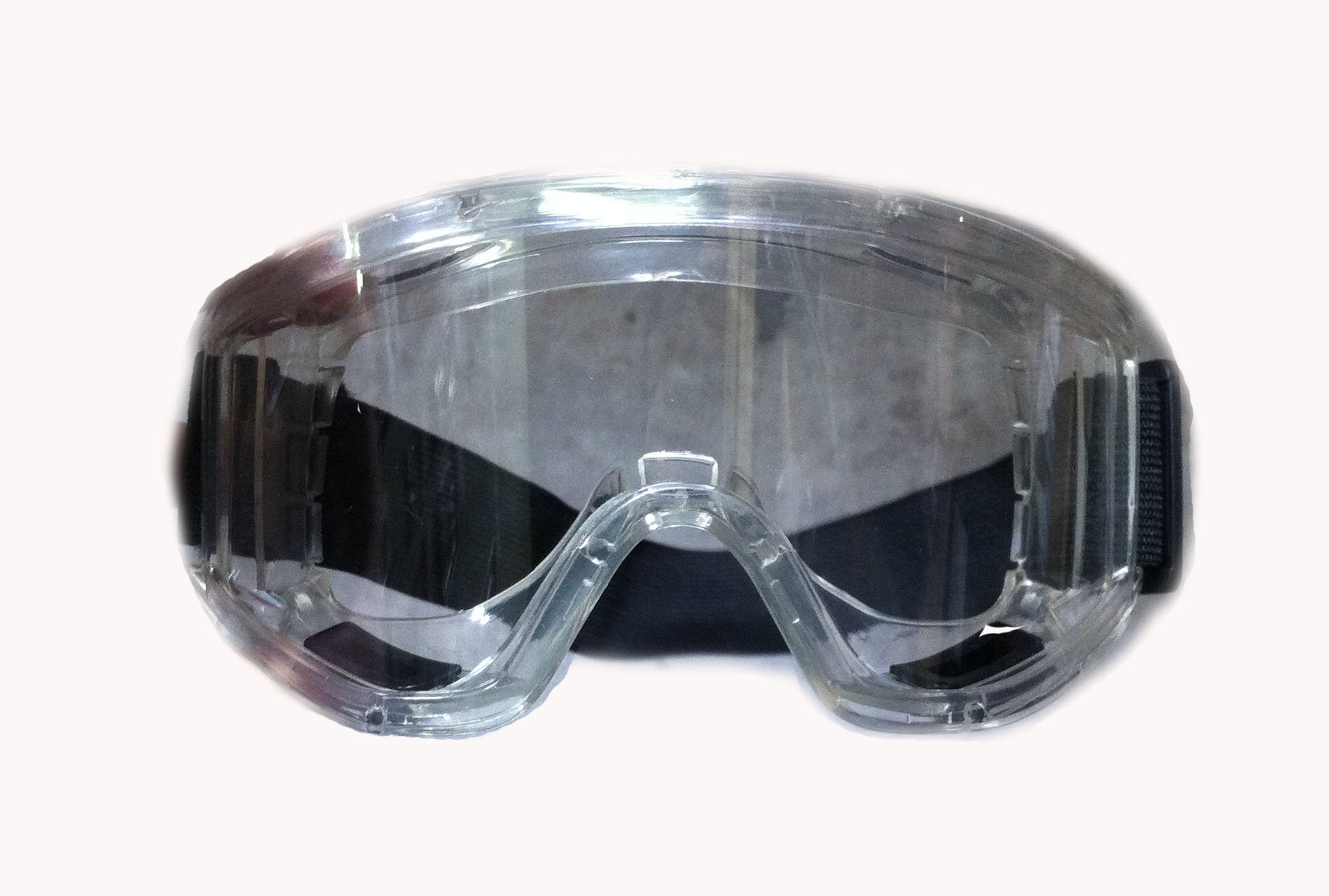 Clear Lens Work Goggle Elastic Strap Clear Lens Ski Goggle Universal Fit Safety Goggle