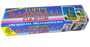 topps baseball cards complete set 1989