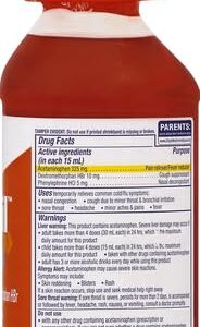 Vicks DayQuil Cough, Cold, & Flu MultiSymptom Relief, Almond, 12 Fl Oz