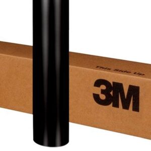 3m 2080 s12 satin black 5ft x 4ft (20 sq/ft) car wrap vinyl film