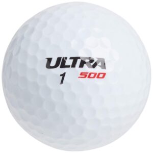 Wilson Ultra 500 Straight Golf Ball (15-Pack), White