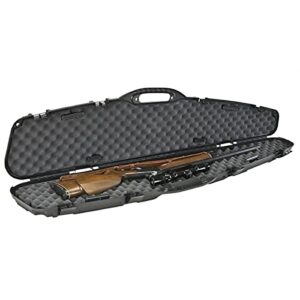 plano "pro-max scoped rifle hard case, 53.63"" l x 13"" w x 3.75"" h, black