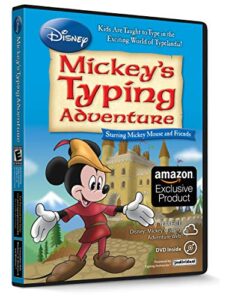 disney mickeys typing adventure - typing training for kids to learn to type or improve their typing skills with mickey mouse & friends