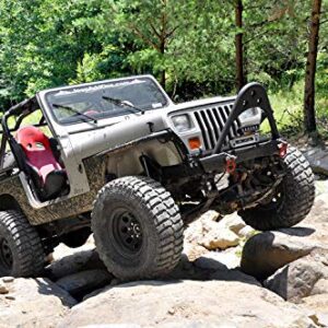 Rough Country 4" Lift Kit for 87-95 Jeep Wrangler YJ | Power Steering - 620N2