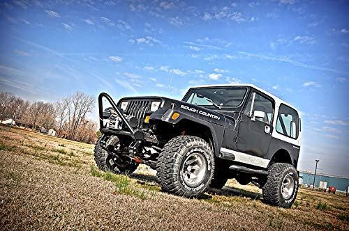 Rough Country 4" Lift Kit for 87-95 Jeep Wrangler YJ | Power Steering - 620N2