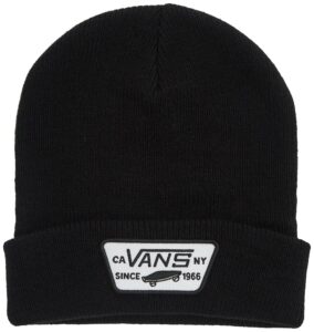 vans milford beanie - black