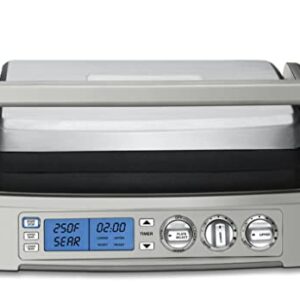 Cuisinart GR-300WSP1 Elite Griddler, Stainless Steel