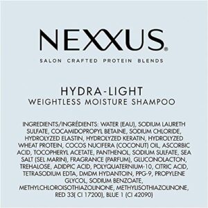 nexxus hydra-light conditioner, moisturizing conditioner, dry hair conditioner, silicone free 13.5 oz