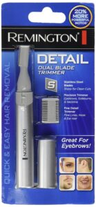 remington dual blade detail trimmer eyebrows nose ear sideburns mpt-3400c