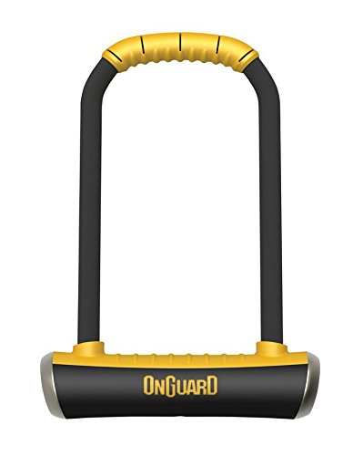 Onguard Brute LS-8000 Keyed Shackle Lock - Black, 11.5x26.0 cm