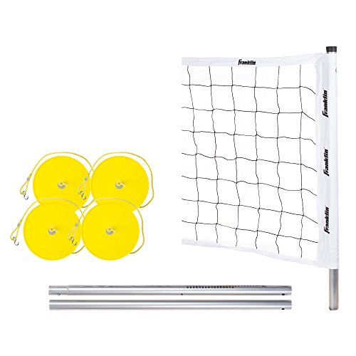 Franklin Sports Professional Series Steel Pole Volleyball System