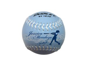 dudley 12" jessica mendoza thunder sy synthetic fastpitch softball - pack of 12