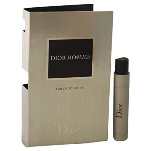 christian dior homme eau de toilette spray for men, vial, mini, 0.03 ounce