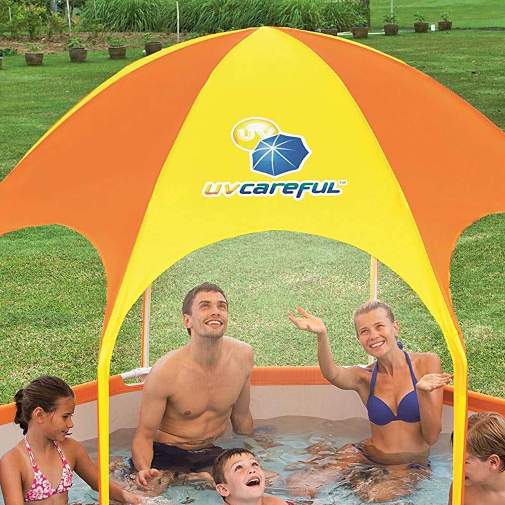 H2OGO! Splash-in-Shade Play Pool Orange