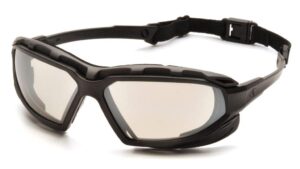 pyramex sbg5080dt highlander safety glasse blk-gry in/out mir anti fog (12 pair)