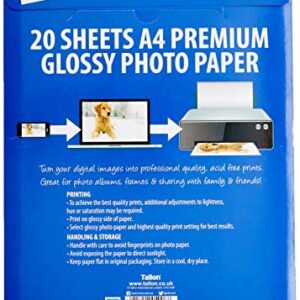 A4 Glossy Photo Paper - White