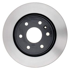 acdelco silver 18a2497a (19294180) non-coated front disc brake rotor