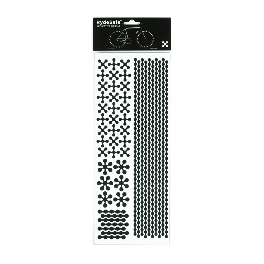 RydeSafe Reflective Decals - Modular Kit - Jumbo (Black)