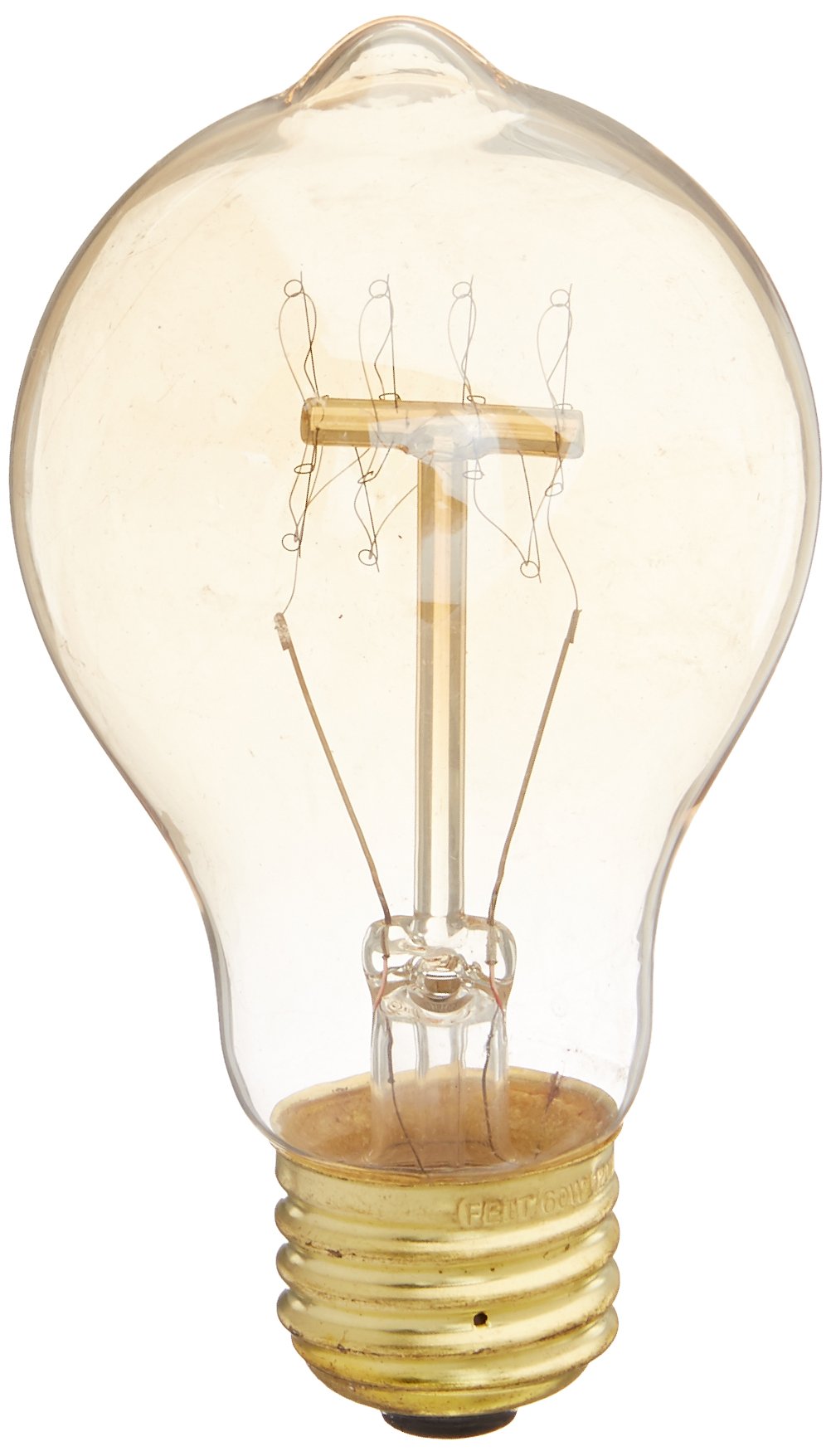 Feit Electric BP60AT19 60W Vintage Style Edison A19 Shape Bulb