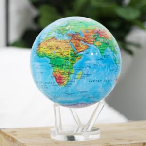 MOVA Globe Relief Map Blue 6"