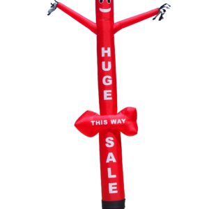 LookOurWay Huge Sale with Arrow Air Dancers Inflatable Tube Man Attachment, 15-Feet (No Blower)