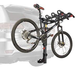 Allen Sports Premier Hitch Mounted 4-Bike Carrier, Model S545, Black